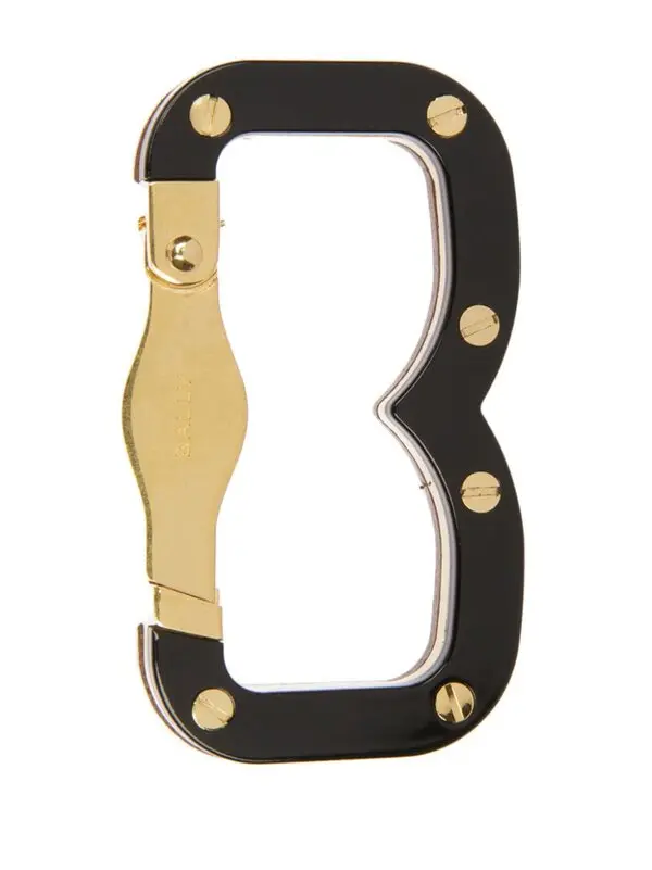 Bally Geometric Keychain - Black