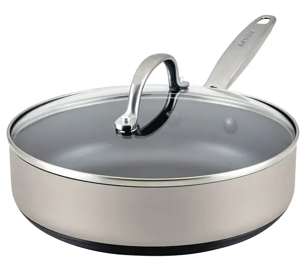 ANOLON Achieve Nonstick 3-quart Covered Saute P N - One-color