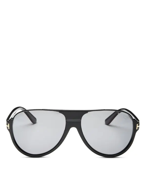 TOM FORD Polarized Pilot Sunglasses, 59mm