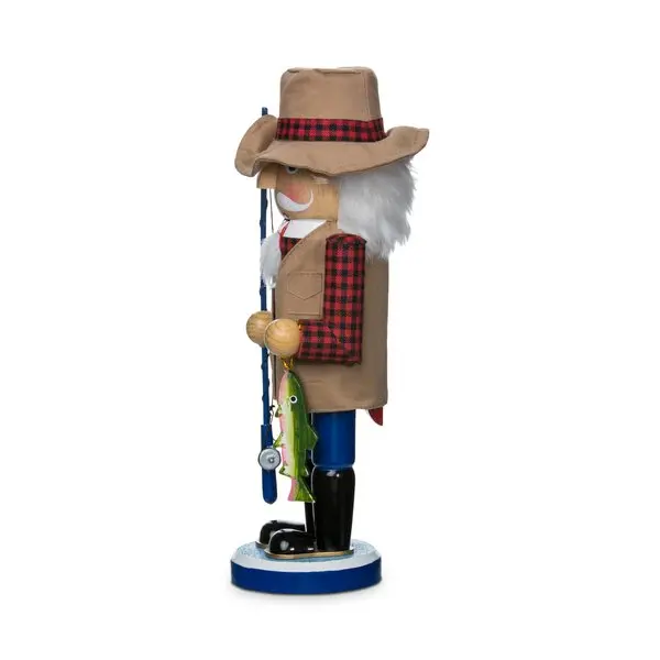KURT.S.ADLER Fisherman Nutcracker