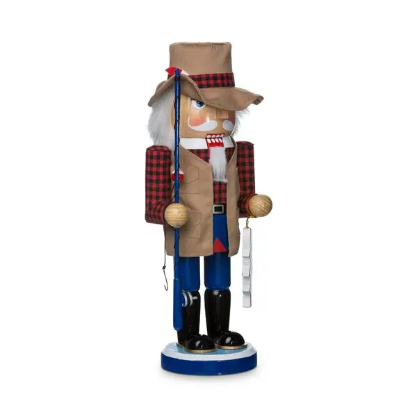 KURT.S.ADLER Fisherman Nutcracker