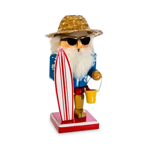 KURT.S.ADLER 8 Surfer Santa Nutcracker