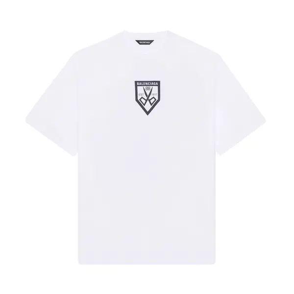 Balenciaga Scissors Flatground" T-shirt - Black