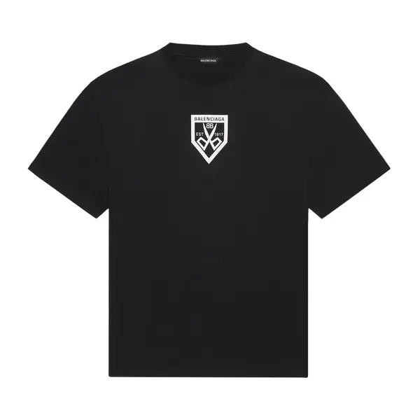 Balenciaga Bb Scissors Logo T-shirt - Black