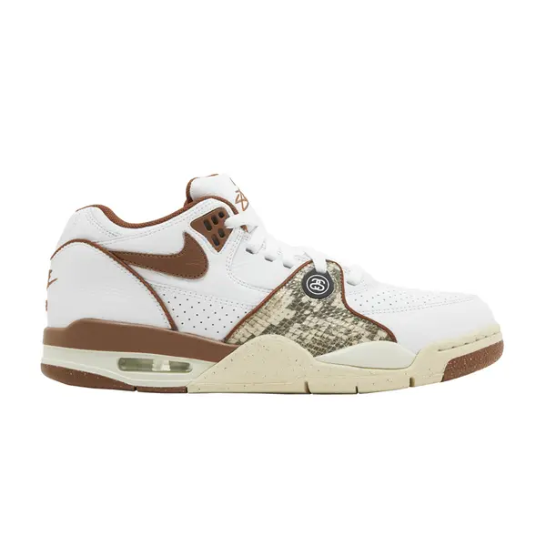 Nike X Stussy Air Flight 89 Low Sp - White