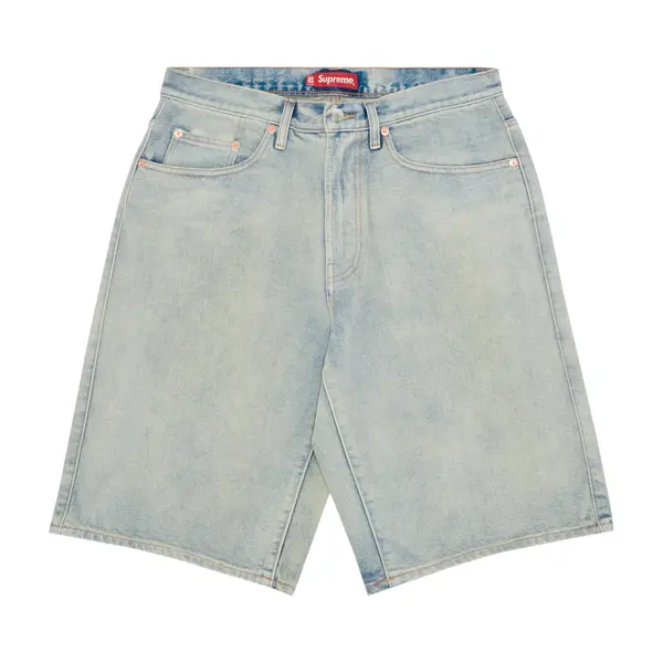 Supreme Baggy Denim Short - Blue | Editorialist