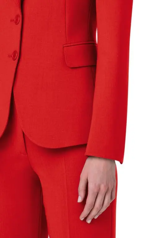 Akris Cool Wool Stretch Crepe Blazer
