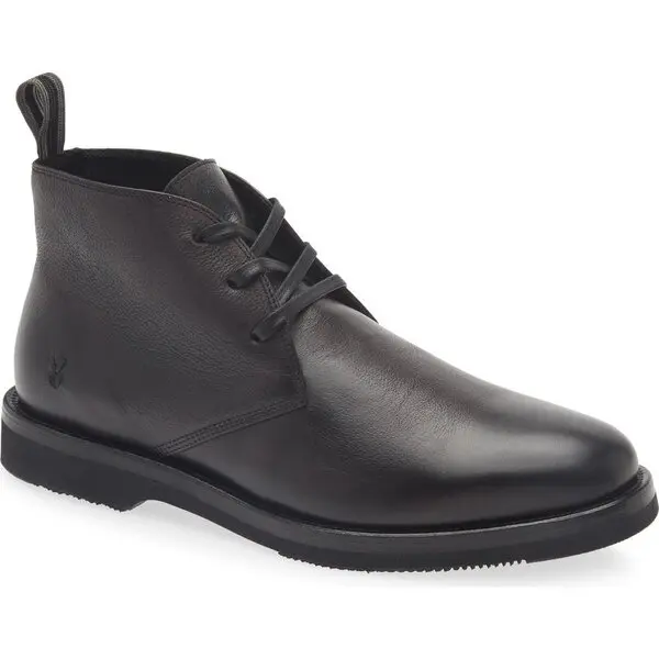 John Varvatos Varick Leather Chukka Boot - Black