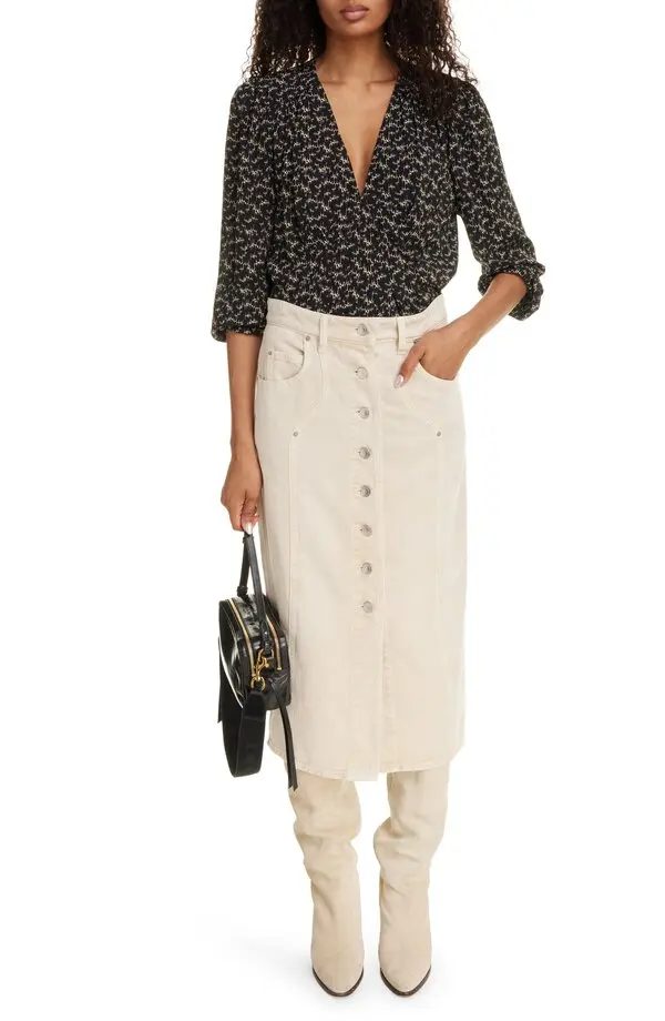 Isabel Marant Étoile Eddy Long Sleeve Top
