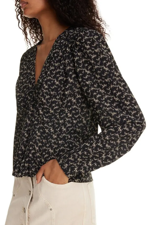 Isabel Marant Étoile Eddy Long Sleeve Top