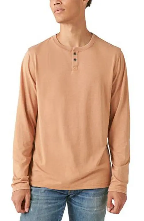Lucky Brand Weekend Long Sleeve Henley