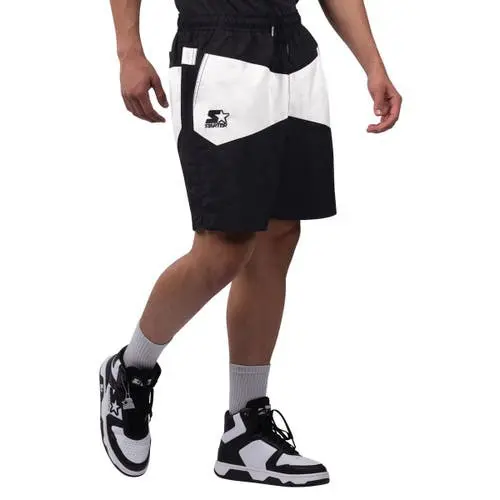 STARTER New York Rangers Two-tone Nylon Shorts