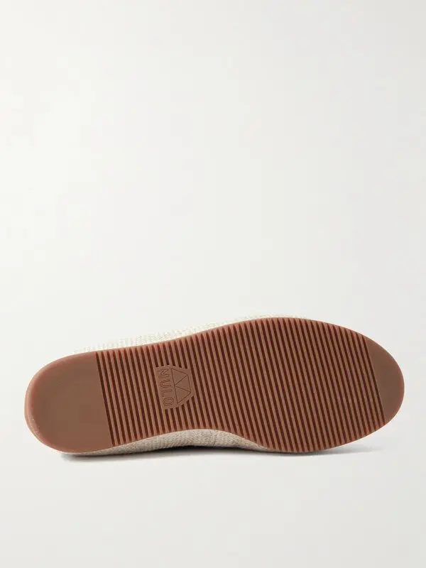 Mulo Suede Espadrilles - Blue