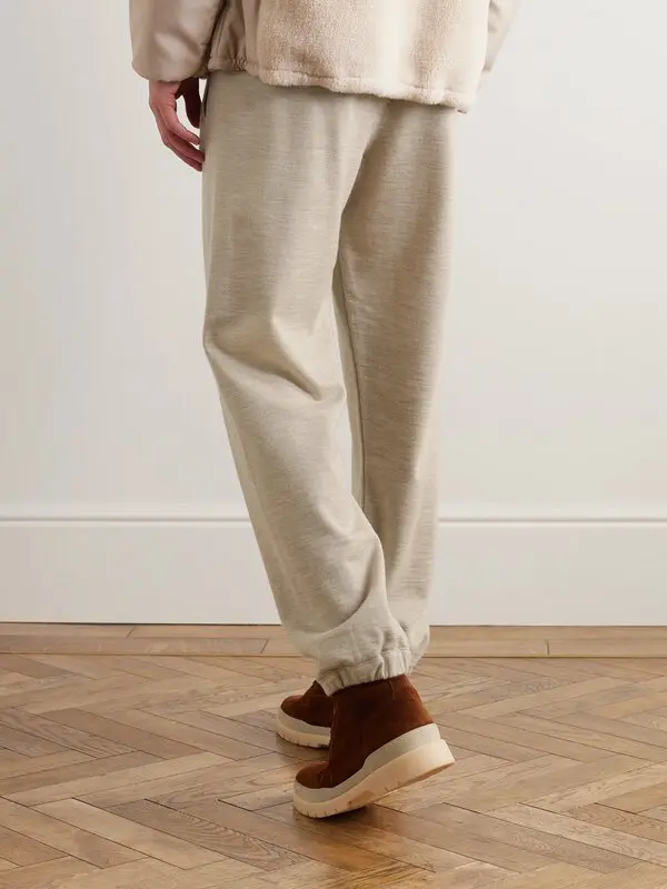 Loro Piana Tapered Cashmere-jersey Sweatpants
