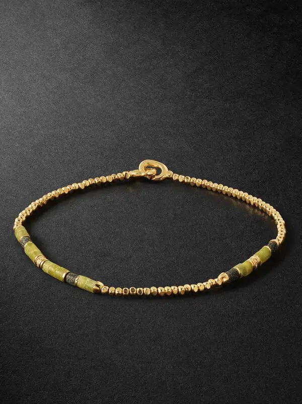 MAOR M.cohen Creosote Beaded Bracelet - Gold