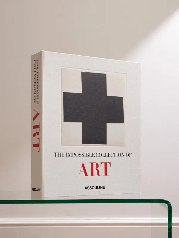 Assouline The Impossible Collection Of Art Hardcover Book - Brown