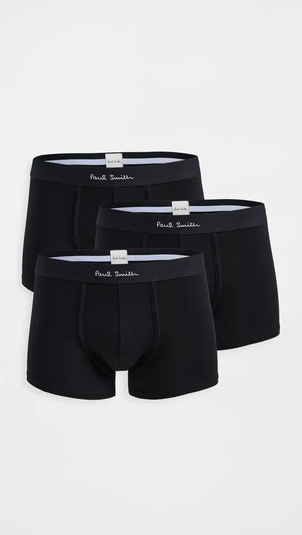 Paul Smith 3 Pack Solid Trunks