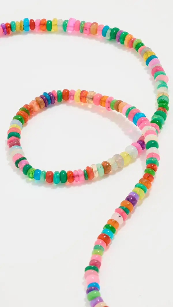 Jia Jia Smooth Round Opal Necklace