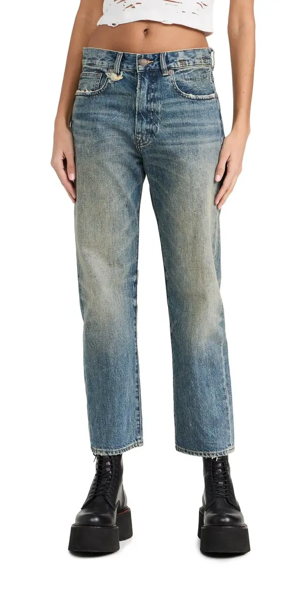 R13 Boyfriend Jeans
