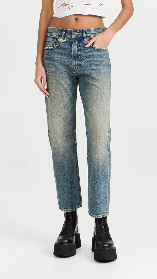 R13 Boyfriend Jeans