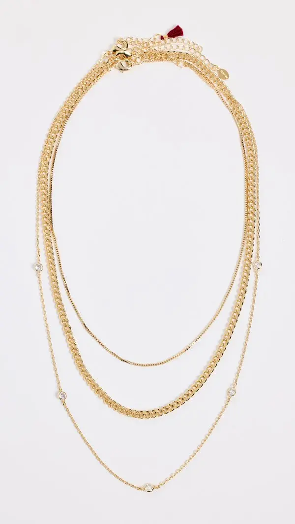 Shashi Emily Layered Necklace Set