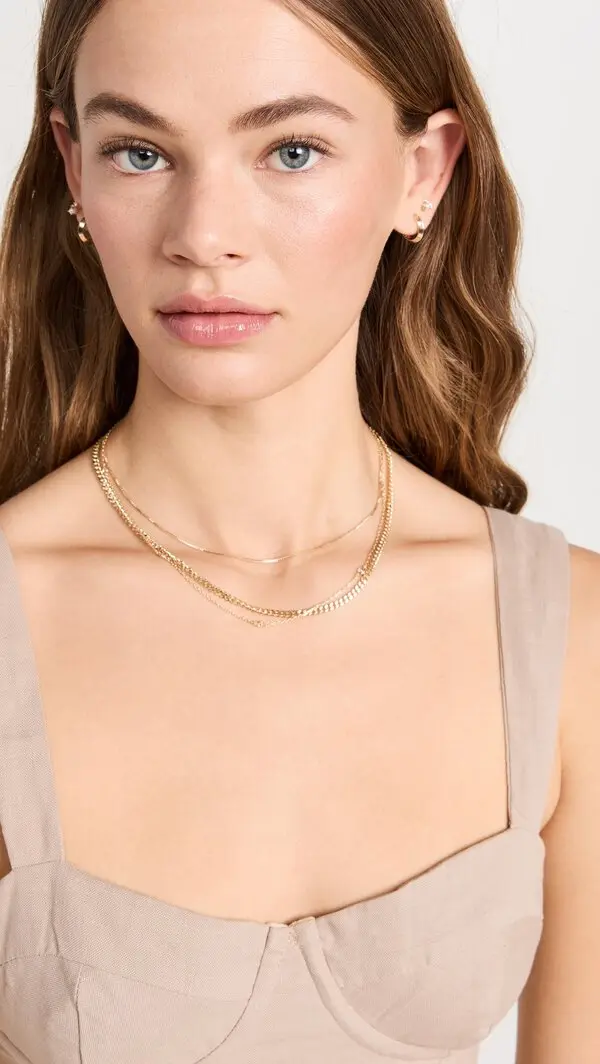Shashi Emily Layered Necklace Set