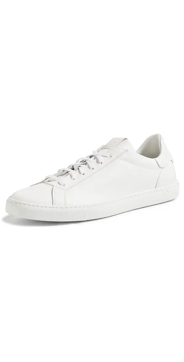 Greats Reign Leather Low Top Sneakers - Blanco