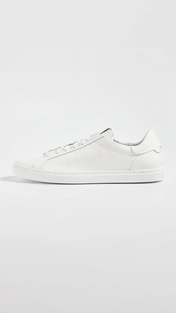 Greats Reign Leather Low Top Sneakers - Blanco