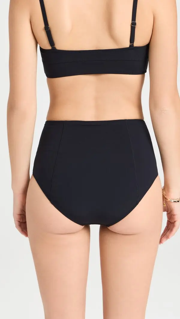 Ulla Johnson Zahara Bikini Bottoms - Noir