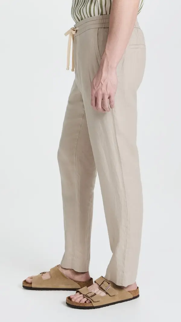 Vince Hemp Weave Pants - Pumice Rock