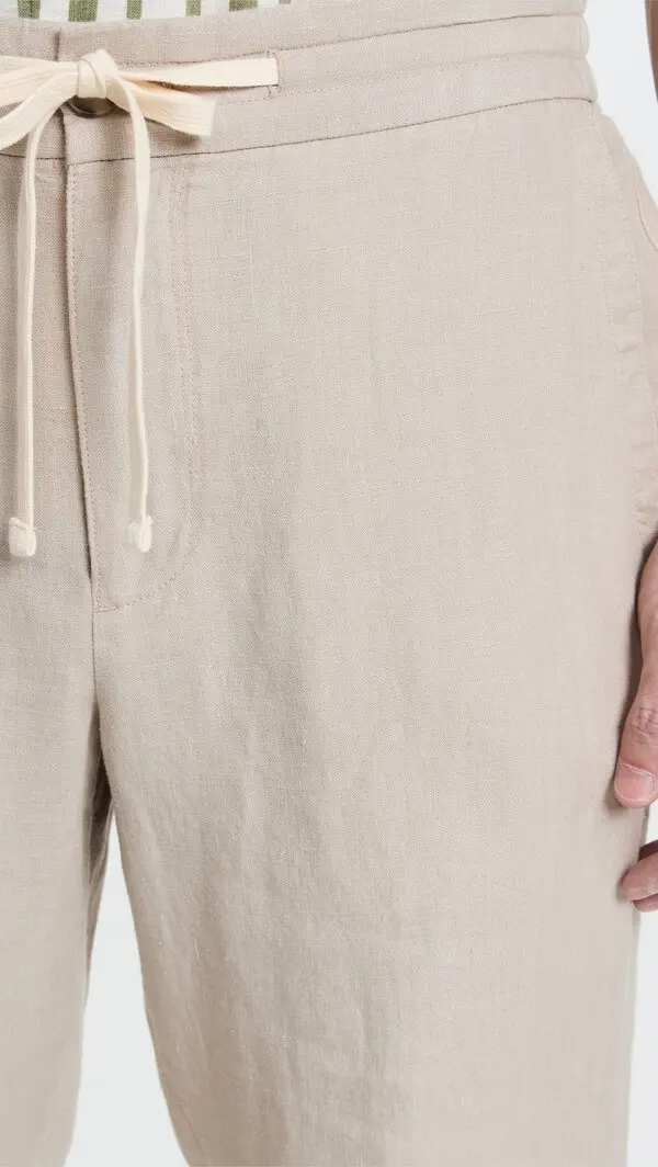 Vince Hemp Weave Pants - Pumice Rock