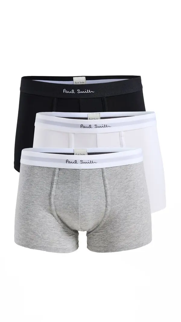 Paul Smith Pack Solid Mix Trunks 3 Pack