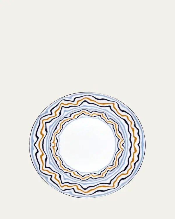 THE LINO Lio Dessert Plates, Set Of 4 - Navy