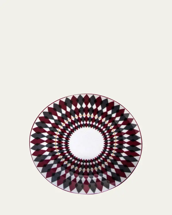 THE LINO Armonia Dessert Plates, Set Of 4 - Red