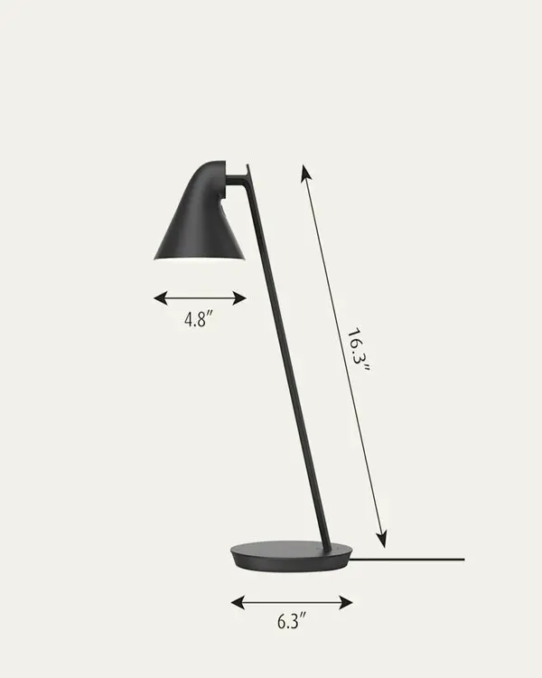 Louis Poulsen Njp Mini Lamp, 16 - Black