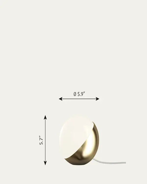 Louis Poulsen Vl Studio Table/floor Lamp, 5.9" Round