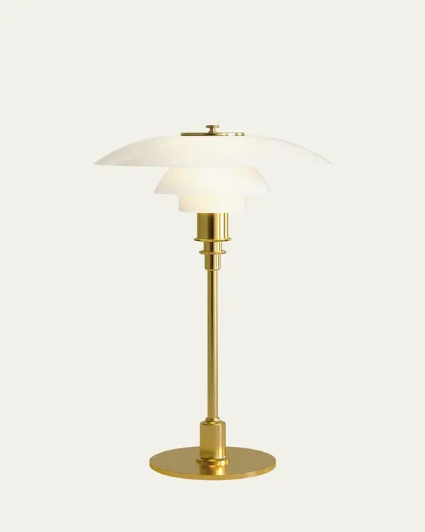 Louis Poulsen Ph 3/2 Table Lamp, 19 - Brass Metalized