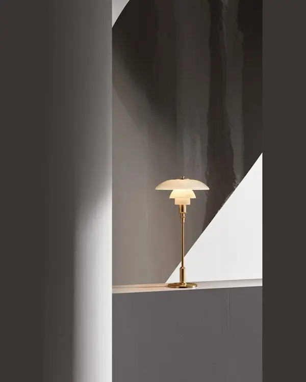 Louis Poulsen Ph 3/2 Table Lamp, 19 - Brass Metalized