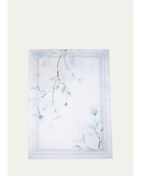 THE LINO Japan Tablecloth, 71" Square - Ltblue