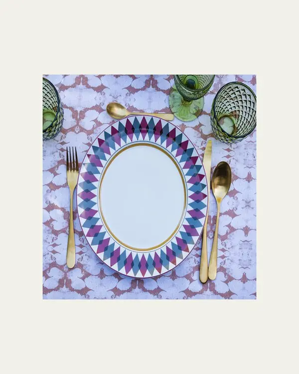 THE LINO Armonia Dinner Plates, Set Of 4 - Red