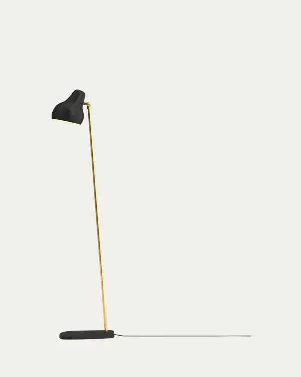Louis Poulsen Vl38 Floor Lamp, 47 - Black