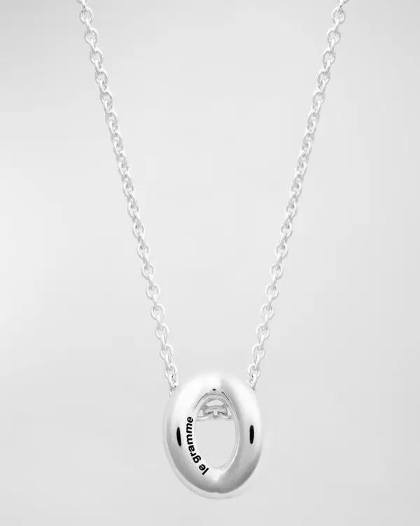 Le Gramme Entrelacs Polished Pendant - Sterling Silver