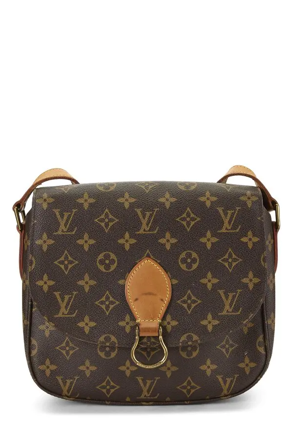 LOUIS VUITTON Saint Cloud Monogram Crossbody Bag - Brown