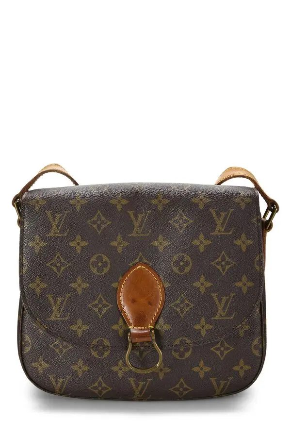 LOUIS VUITTON Monogram Canvas Saint Cloud Bag - Brown
