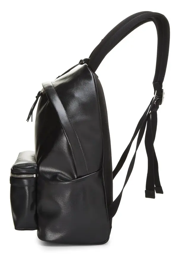 Saint Laurent Coated Canvas City Backpack
