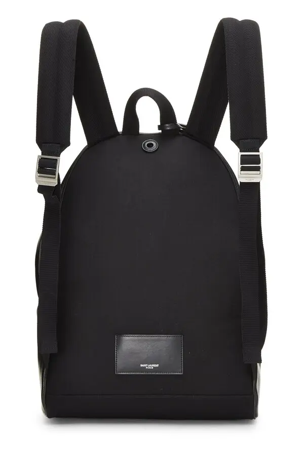 Saint Laurent Coated Canvas City Backpack