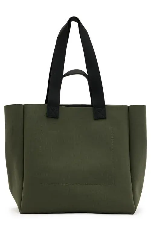 ALLSAINTS Izzy Recycled Polyester Tote - Olive Green