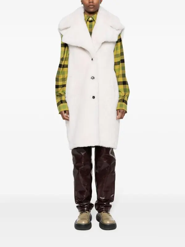Marni Faux Fur Gilet