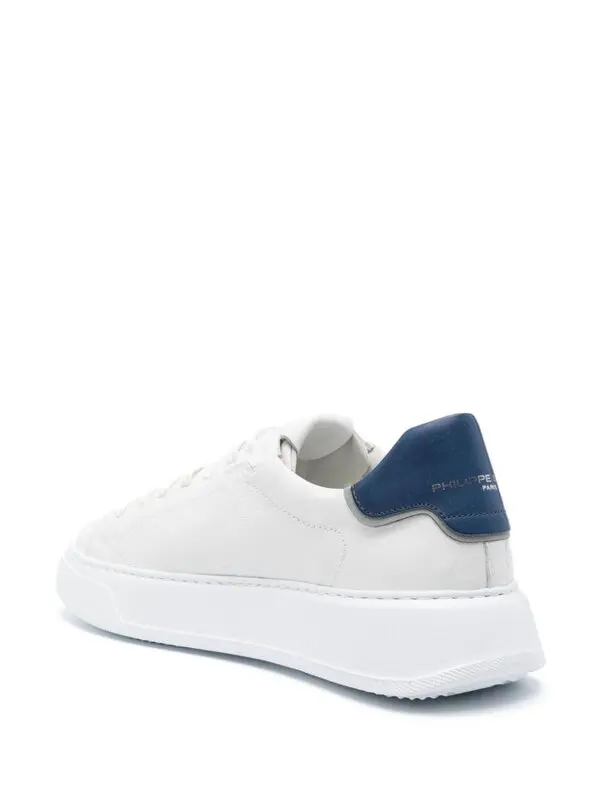 Philippe Model Leather Sneakers - White