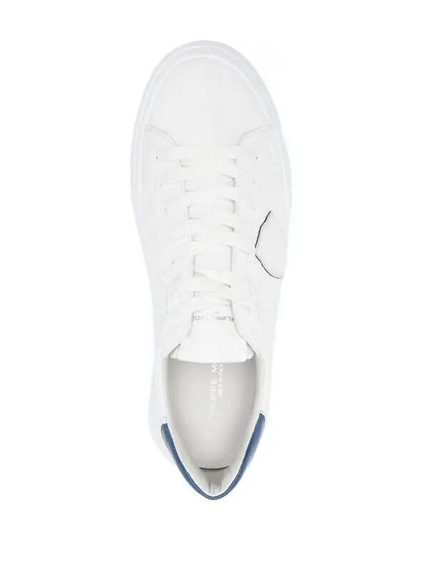 Philippe Model Leather Sneakers - White
